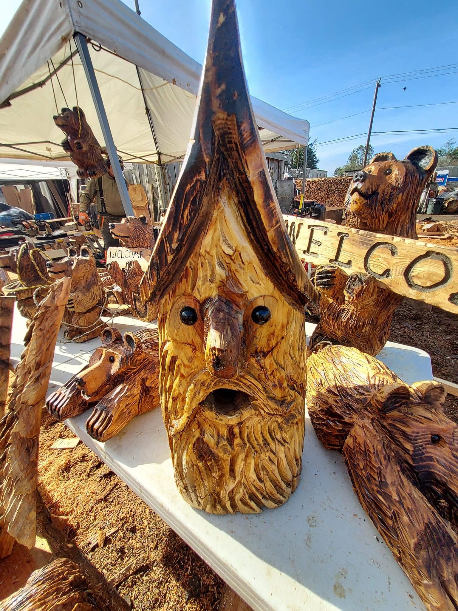 Forging & Saw Art By David Patrick (Bonney Lake, WA USA) – Chainsaw art ...